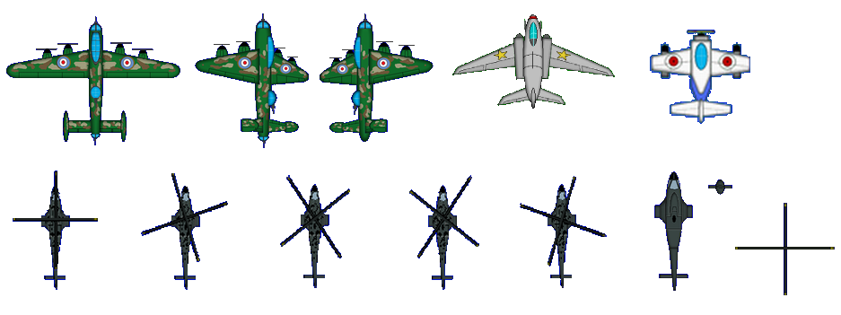 Aircraft Spite sheet | OpenGameArt.org